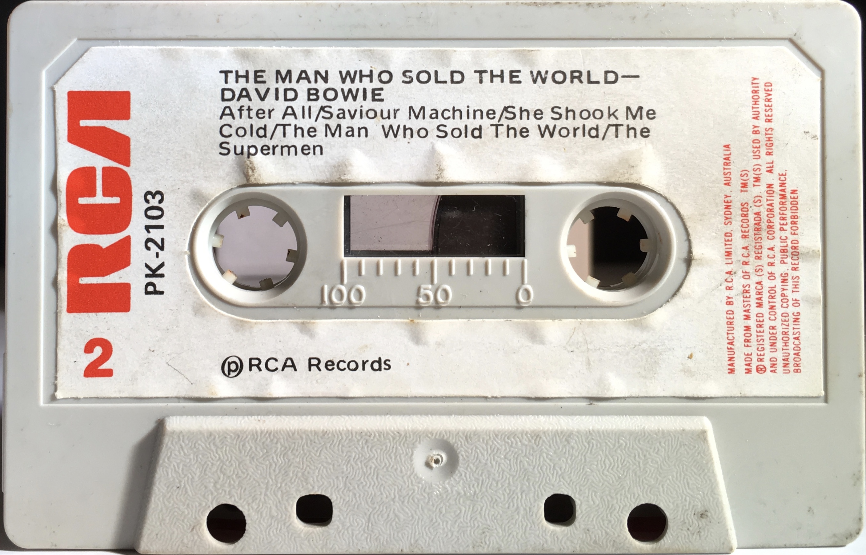 TMWSTW AUSTRALIA – bowieontape