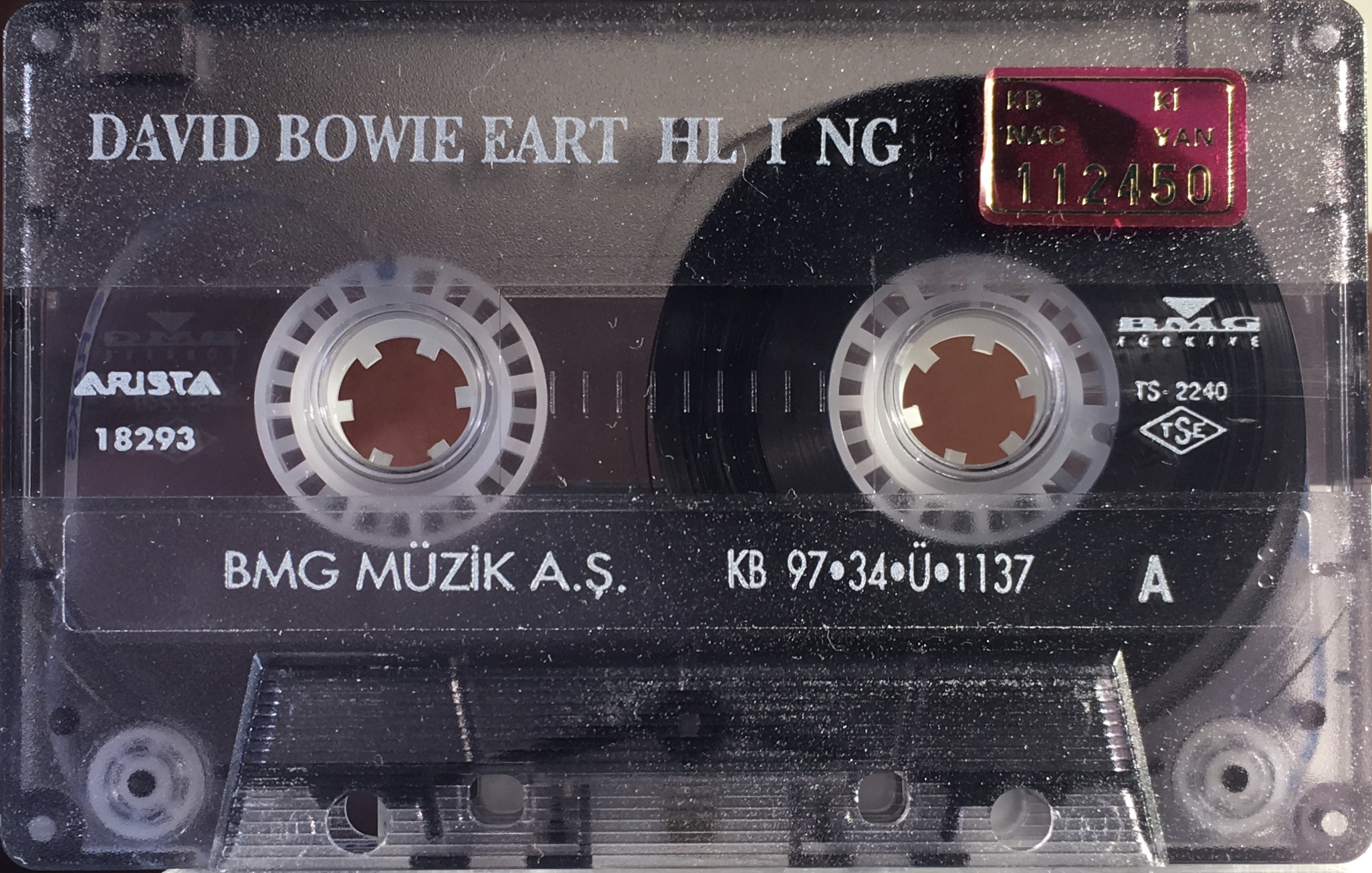 EARTHLING TURKEY BMG/ ARISTA – bowieontape