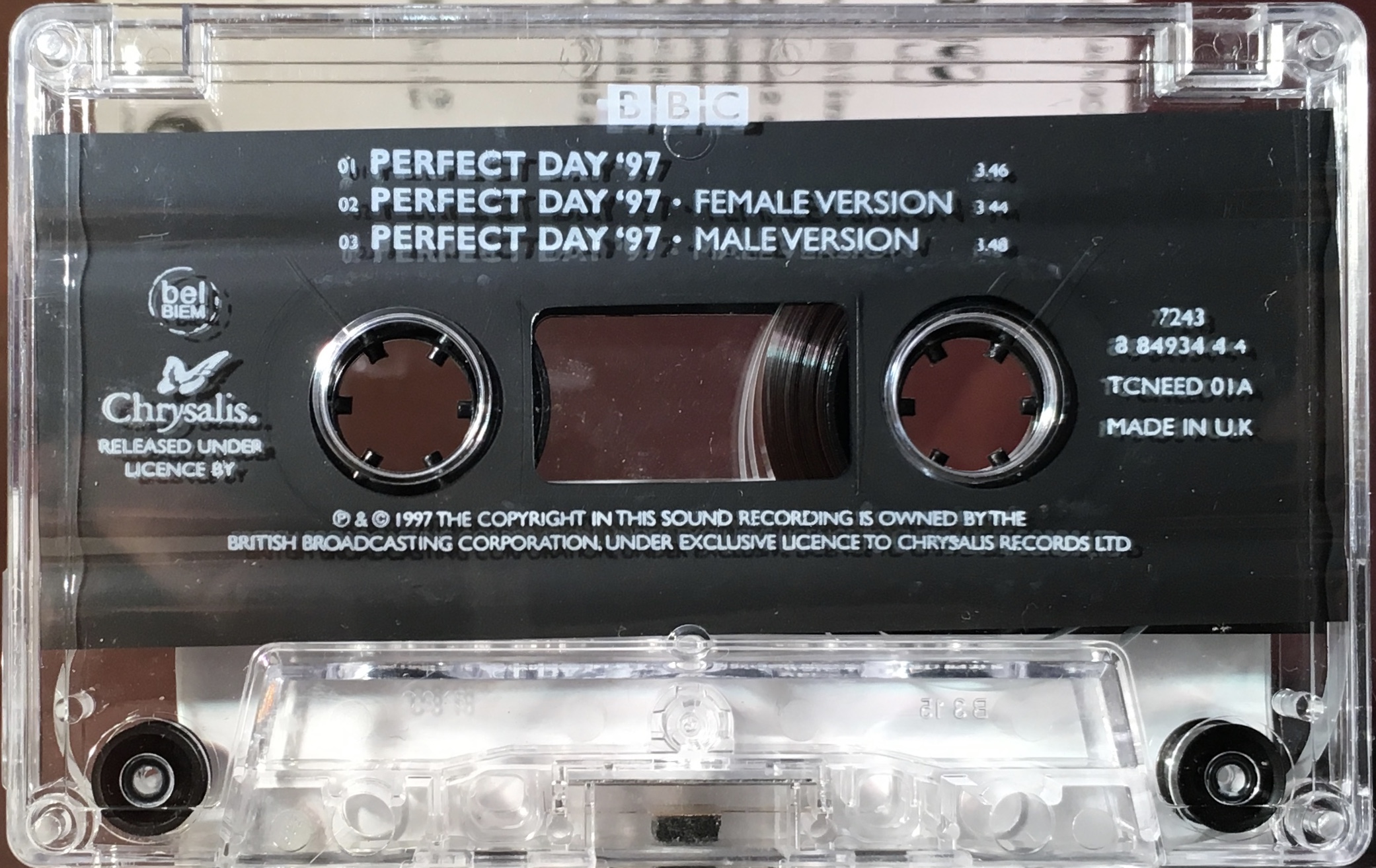 PERFECT DAY UK – bowieontape