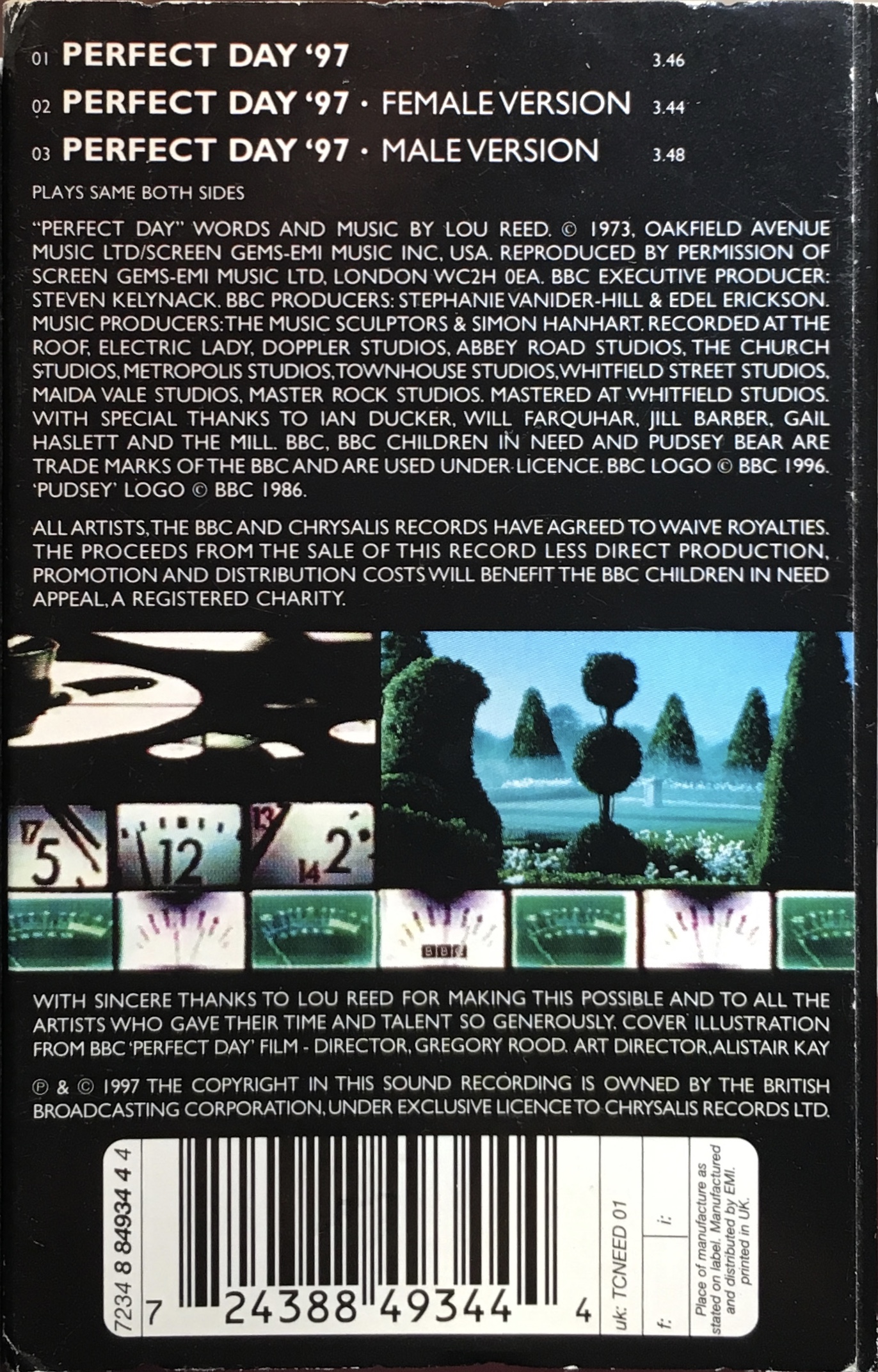 PERFECT DAY UK – bowieontape