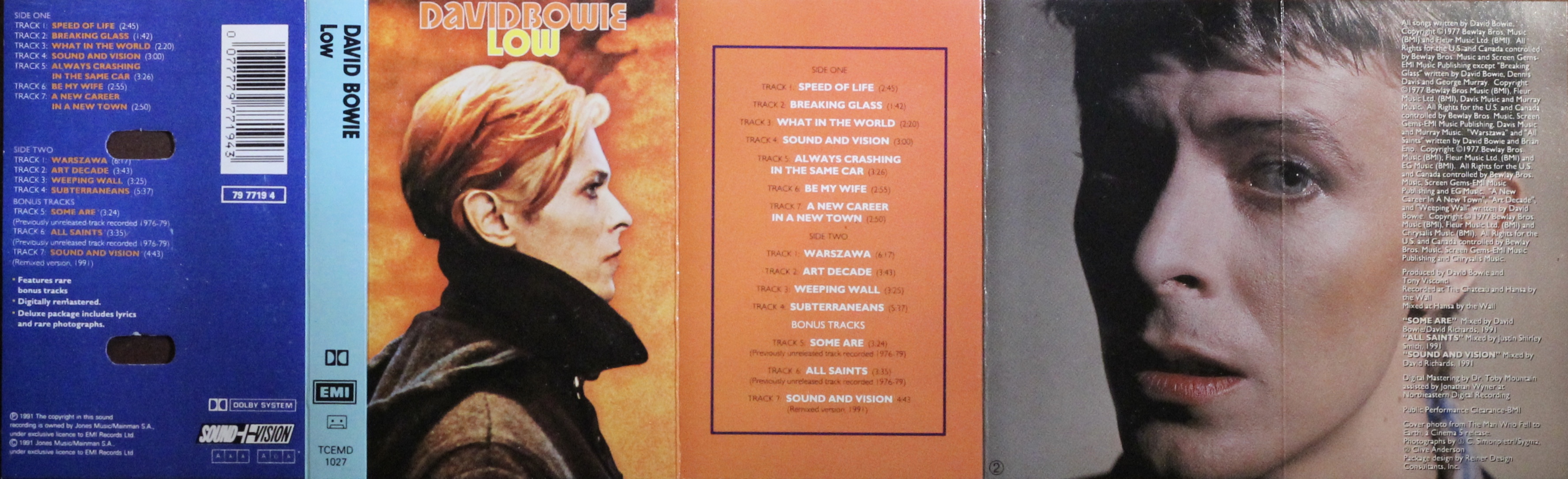 LOW UK EMI – bowieontape