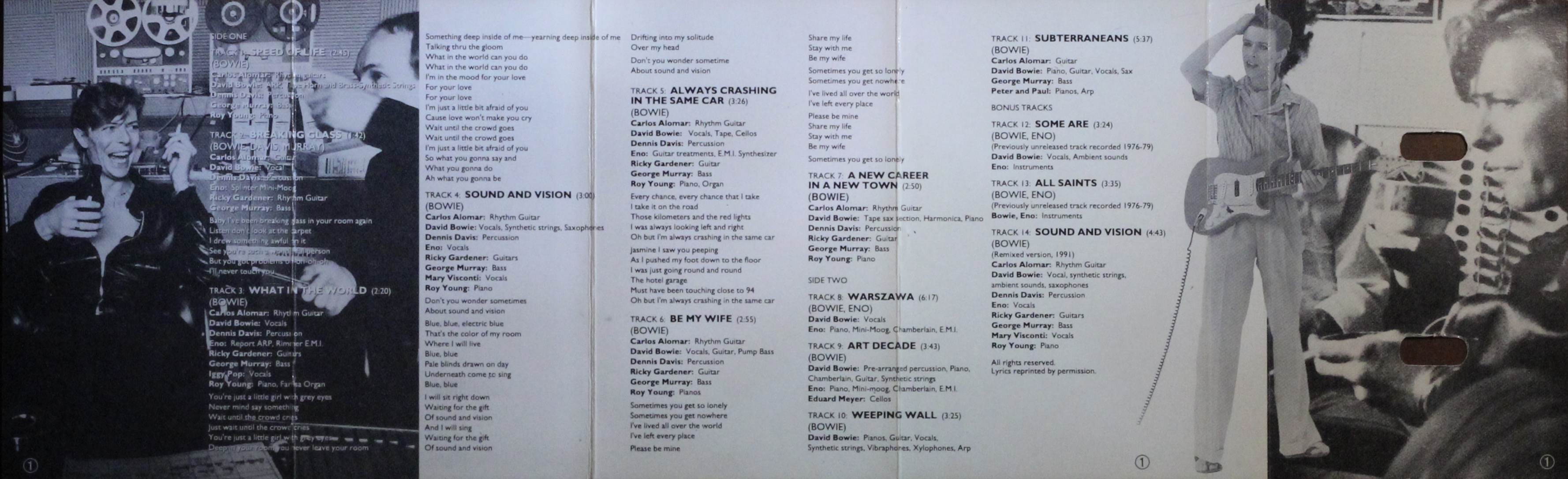 LOW UK EMI – bowieontape