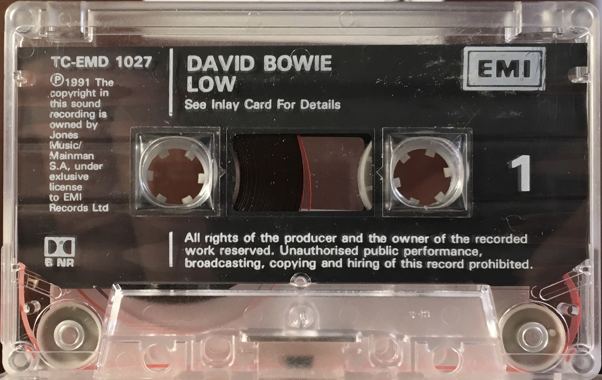LOW UK EMI – bowieontape